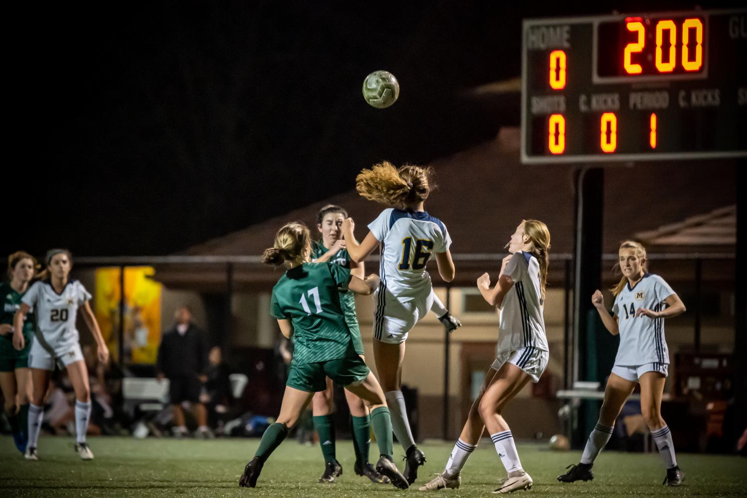 Last minute Menlo goal ends girls’ varsity soccer season - The Paly Voice